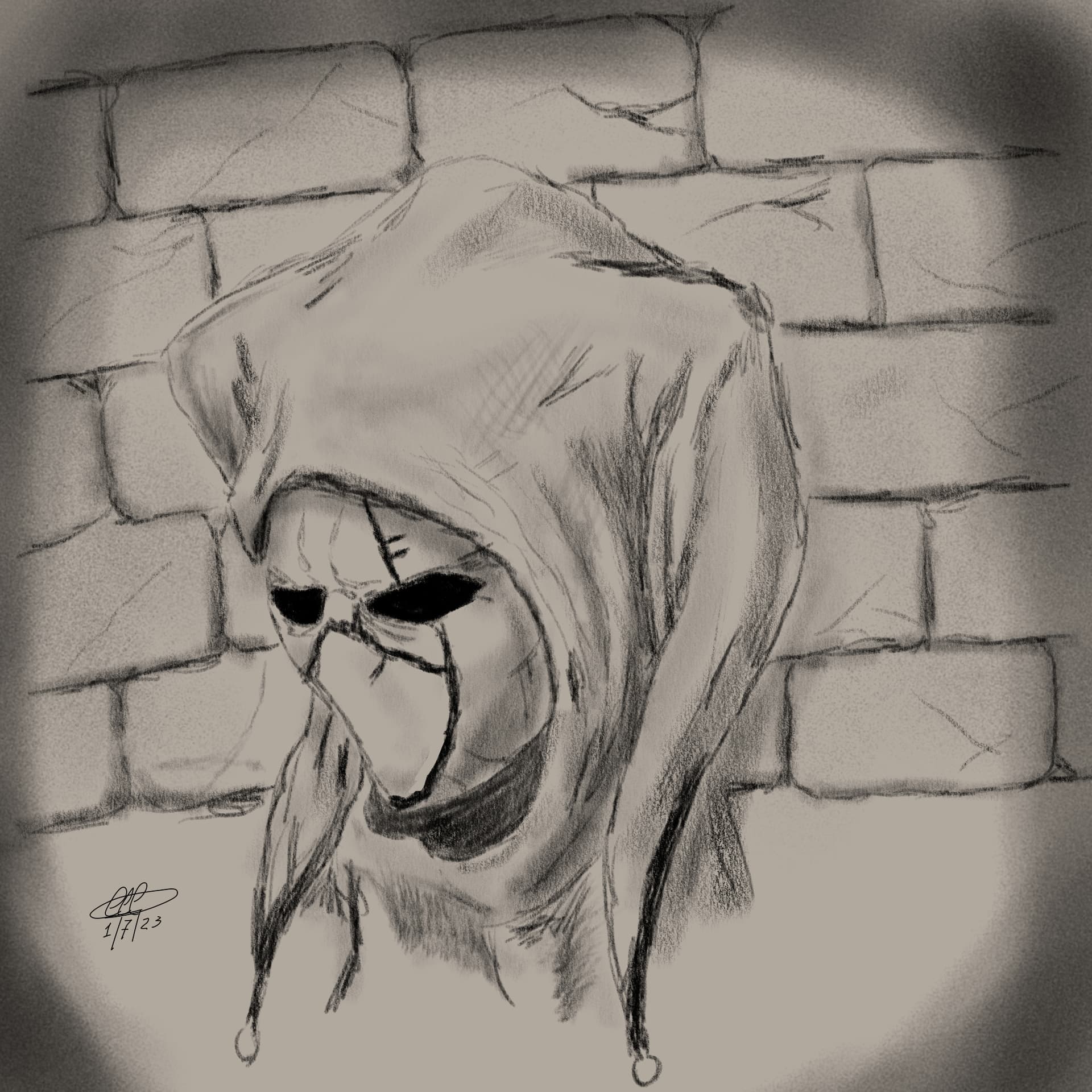 Dibujos De La Parca A Lápiz