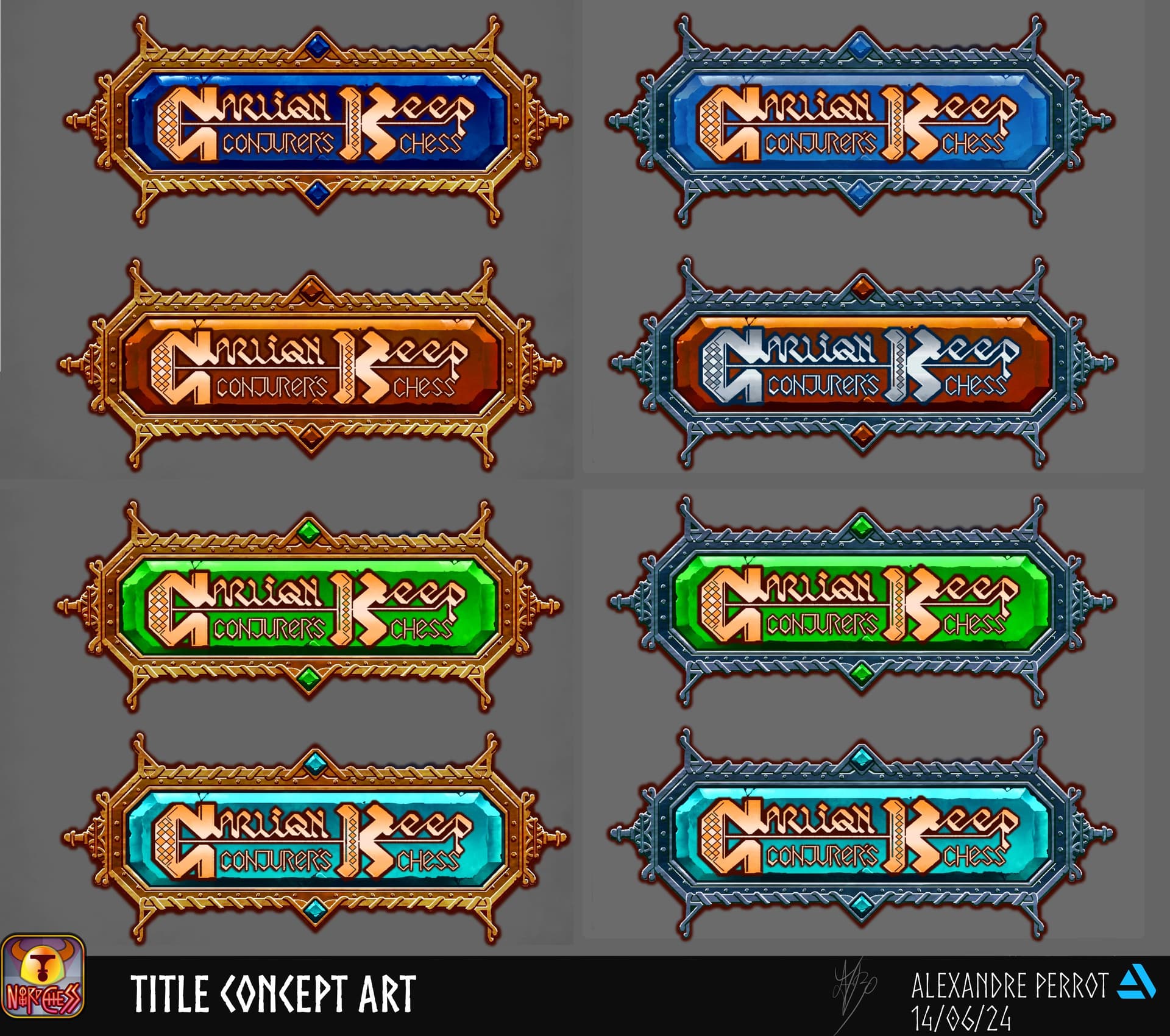 Some UI design for a game - Finished Artworks - Krita Artists