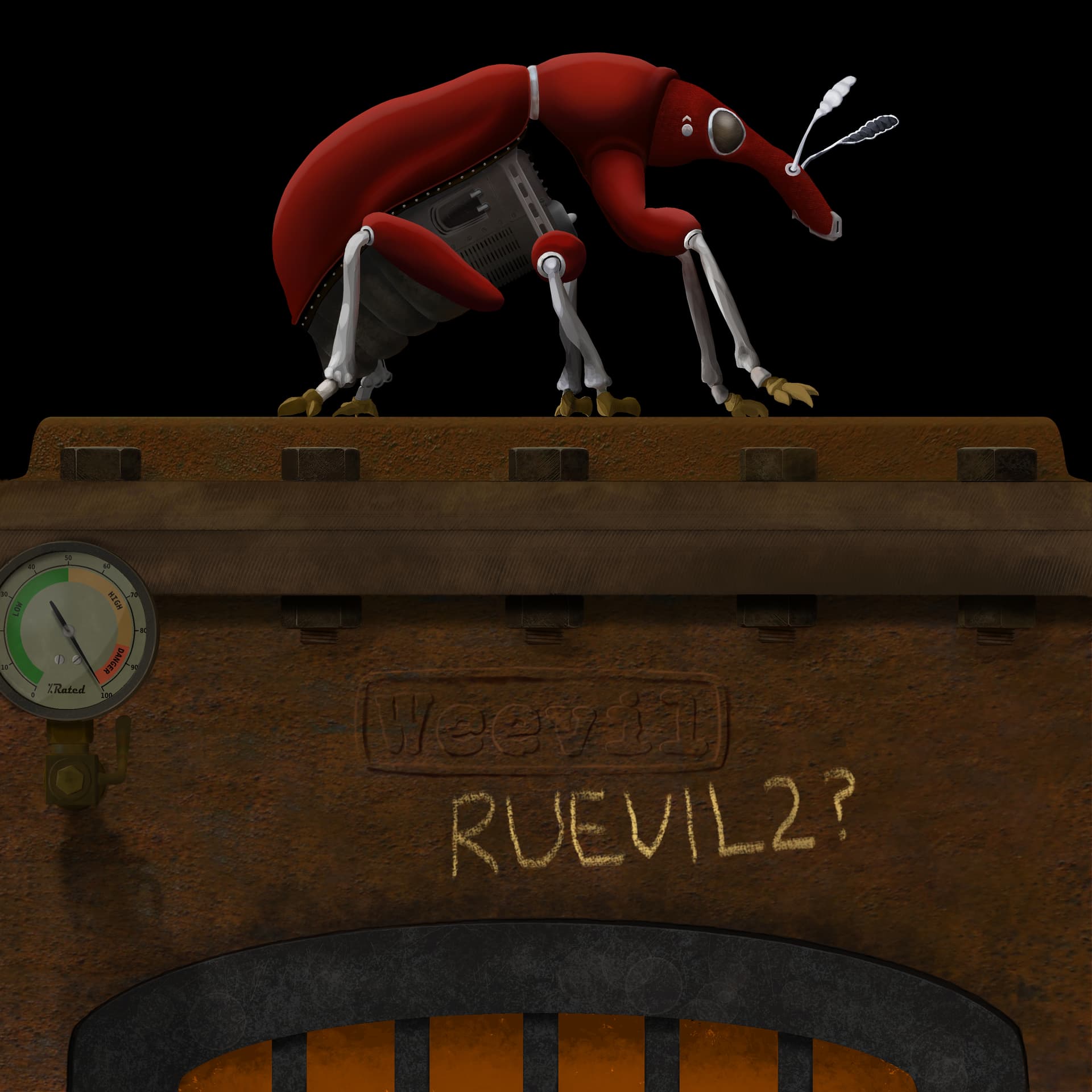 Weevil / RUEVIL2? (2022) - Finished Artworks - Krita Artists