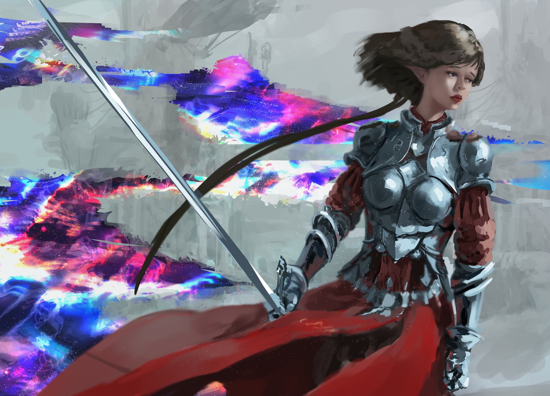 Valkirie 2 final - Finished Artworks - Krita Artists