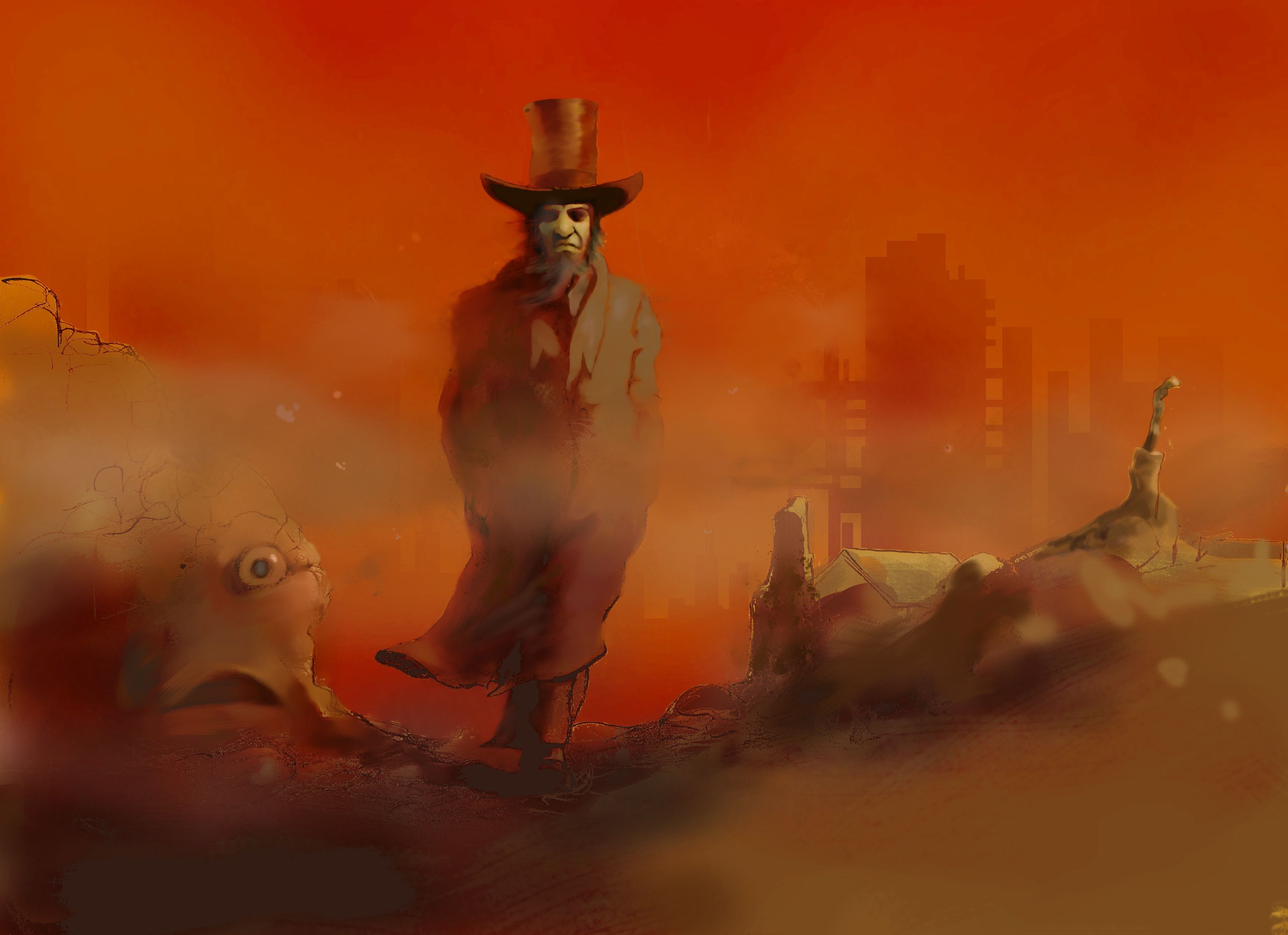 Another comic book panel - Finished Artworks - Krita Artists