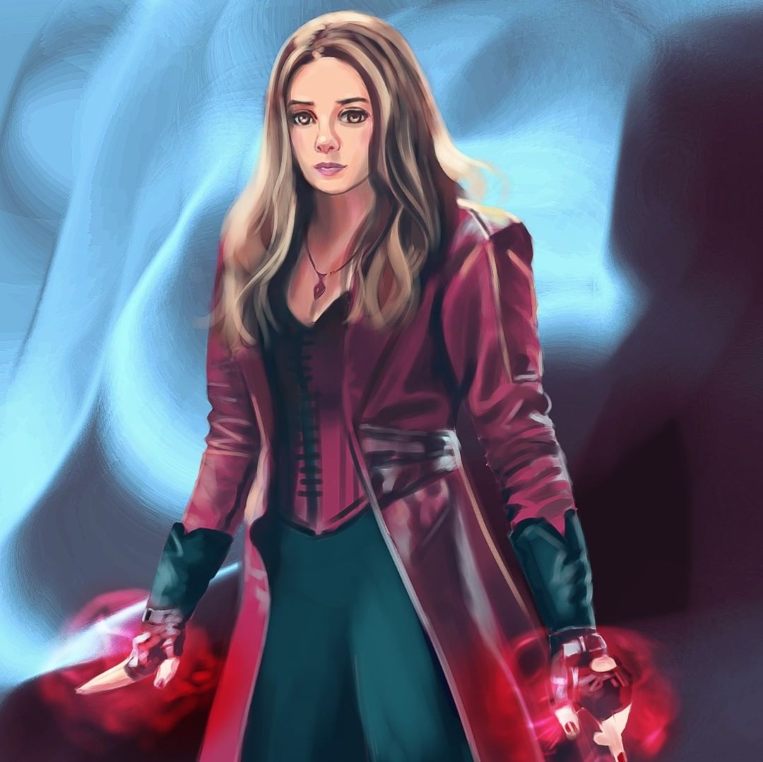 Wanda Maximoff - Finished Artworks - Krita Artists
