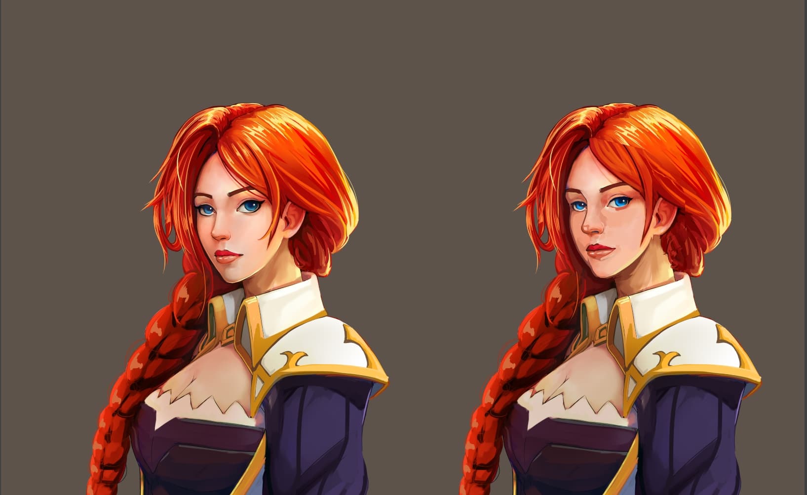 Miss Fortune - Captain version, Framed Portrait - Finished Artworks ...