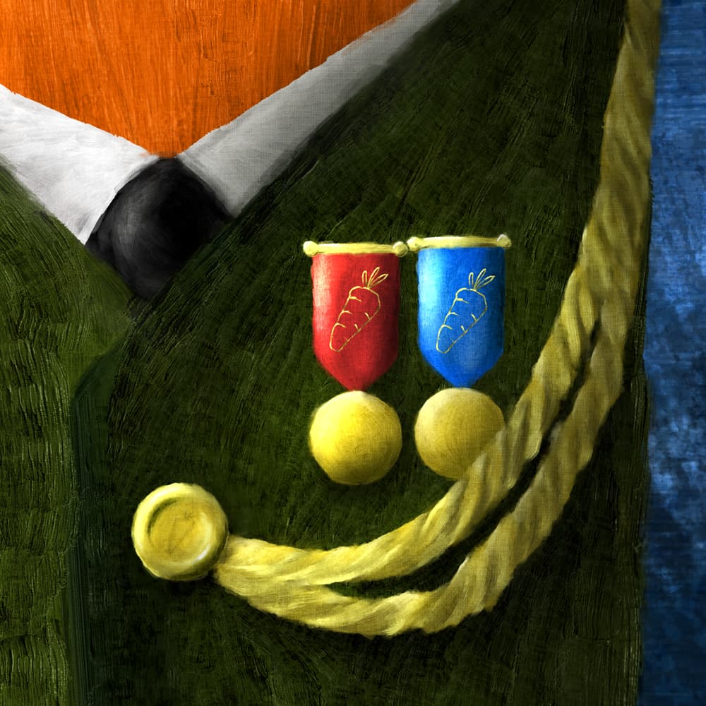 Lost in the Sausage Island: The Evil carrot boss - Finished Artworks ...