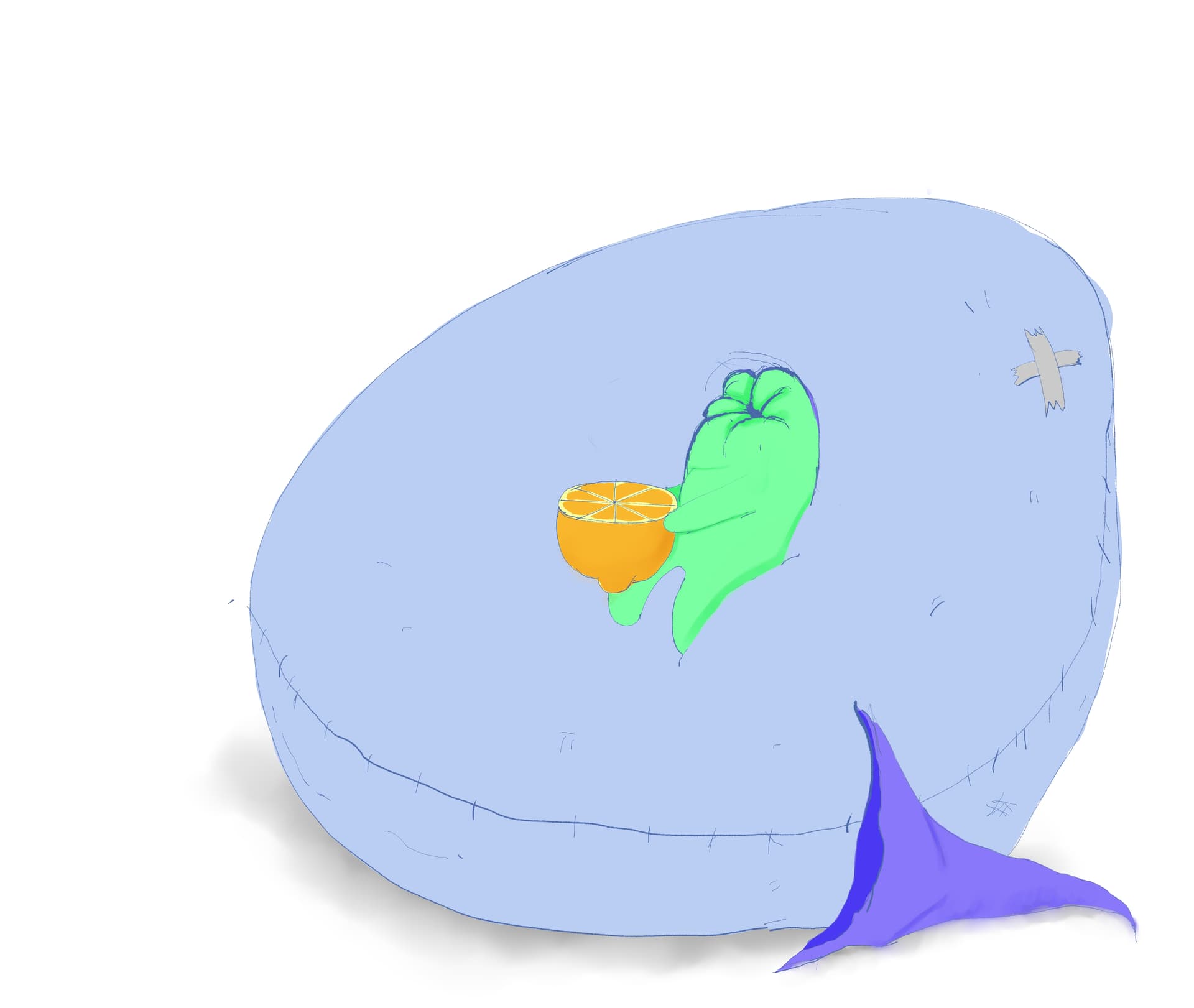 Gleb likes lemons? [Smiling friends] - Finished Artworks - Krita Artists