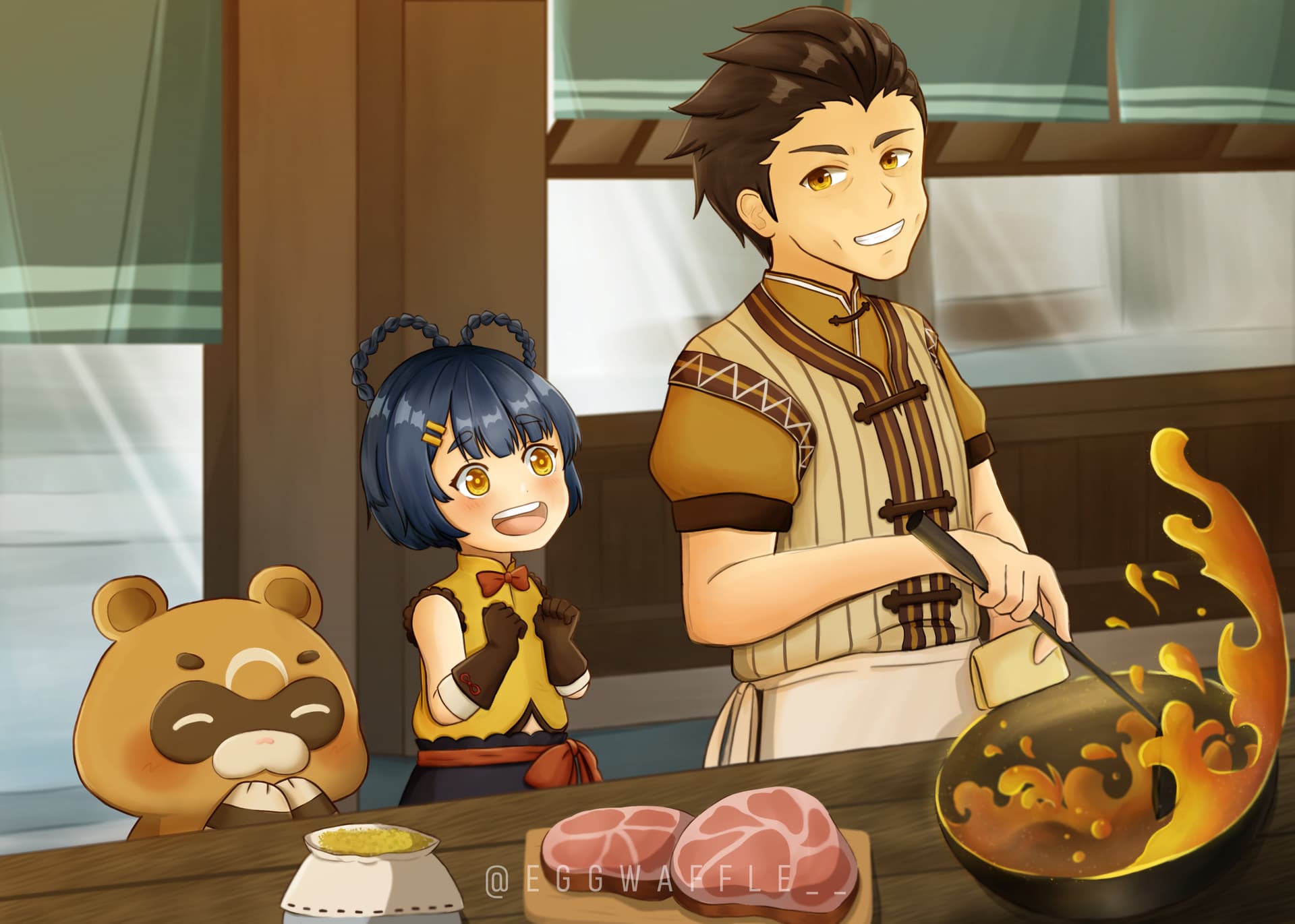 [Warm Memories 🍳] - Finished Artworks - Krita Artists