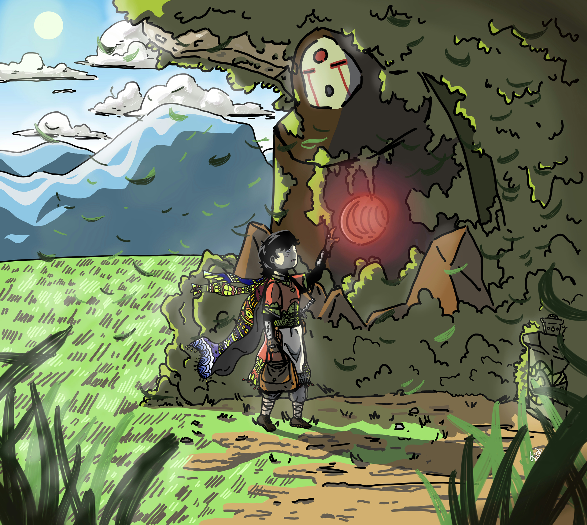 Stone Monk - Finished Artworks - Krita Artists