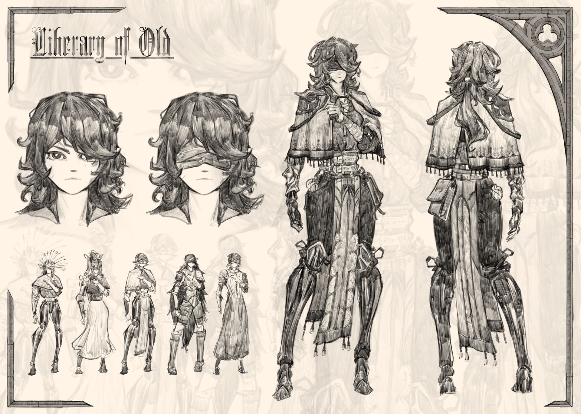 Library of Old Character Design - Finished Artworks - Krita Artists