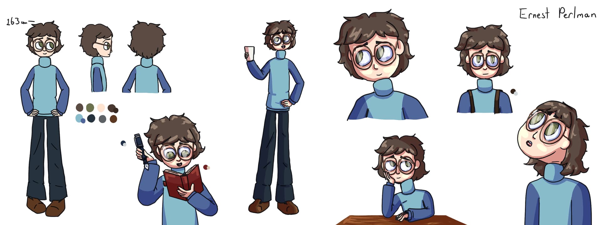 Little Miss Allison Blue 2024 version reference sheets - Finished ...