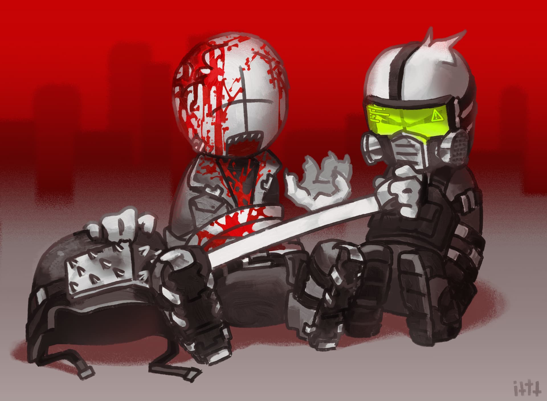 Some madness combat oc stuff - Finished Artworks - Krita Artists