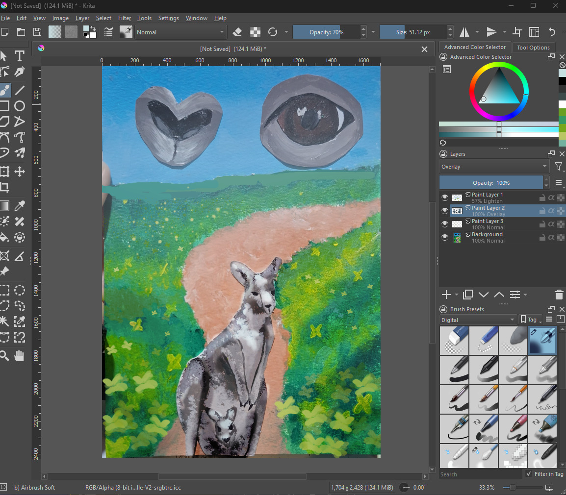 How to unify/desaturate colors in traditional art? - Art Discussions ...