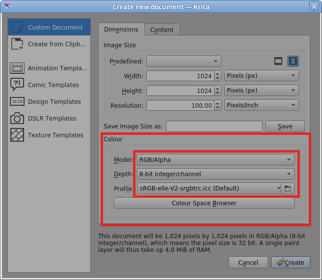 Stuck on Greyscale/Alpha after using the LUT Management docker ...