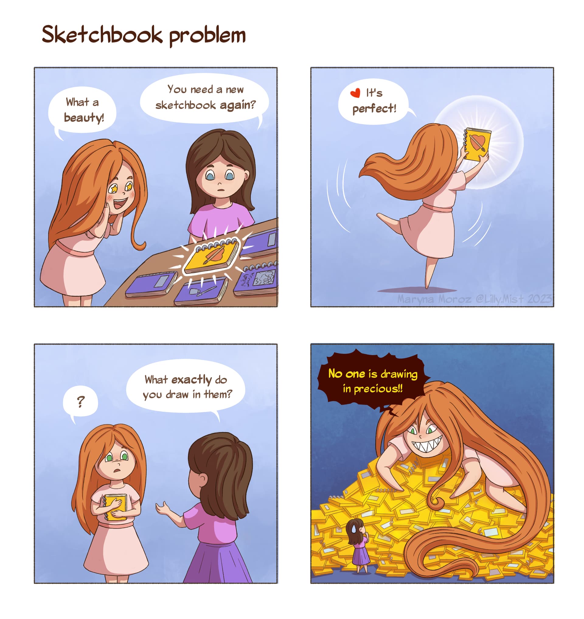 how to draw mini comics