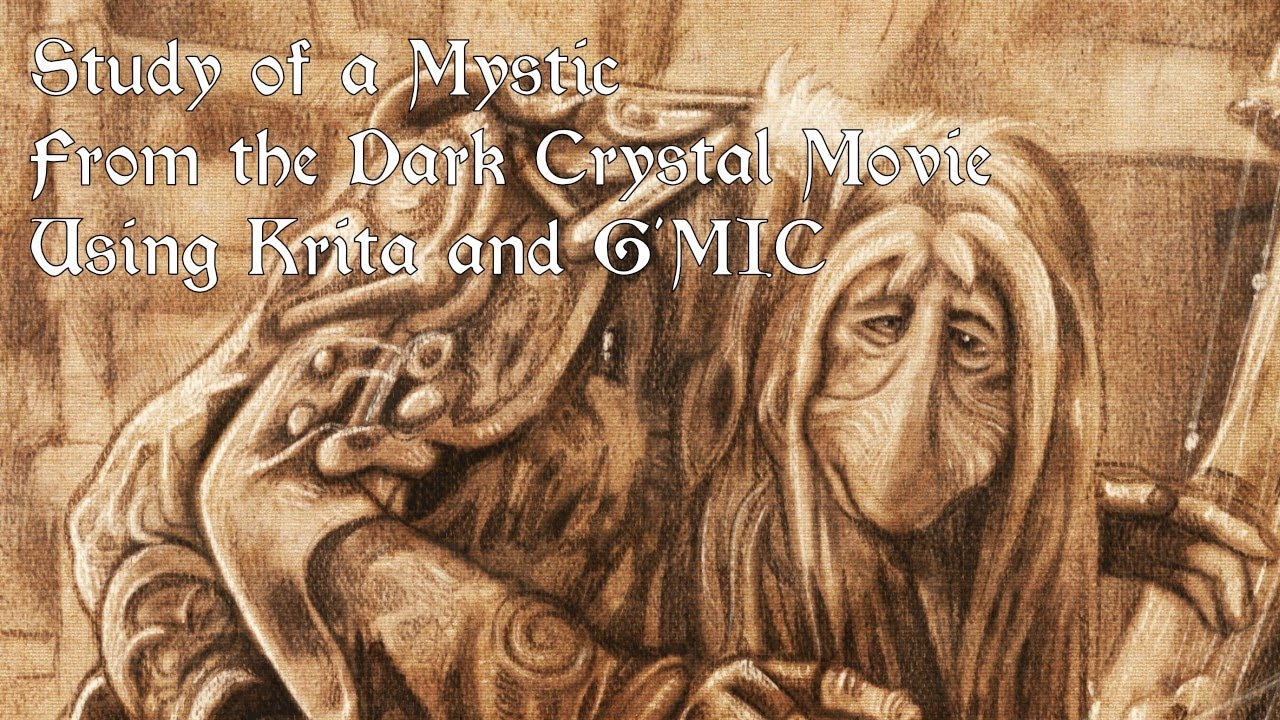 how to draw the dark crystal