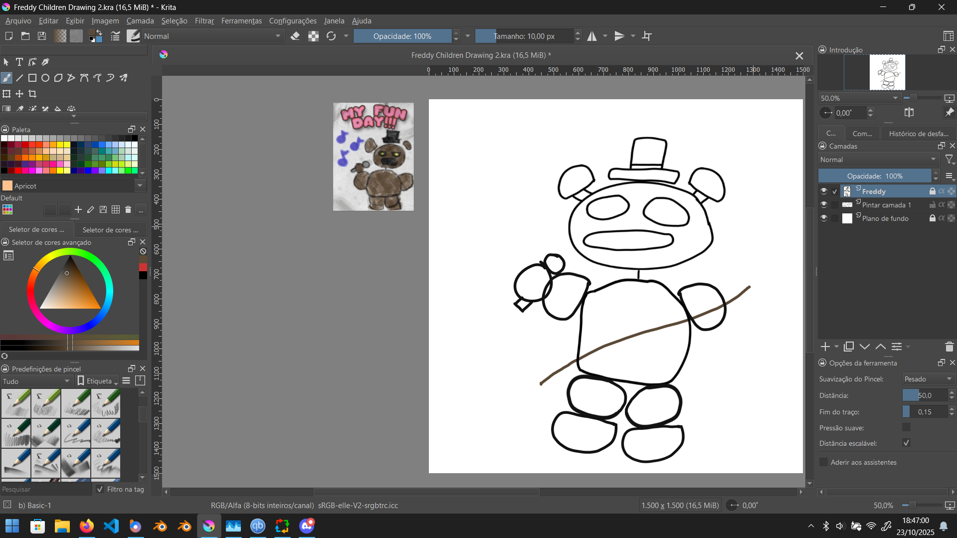 How can I paint on krita inside of a drawing - General Questions ...