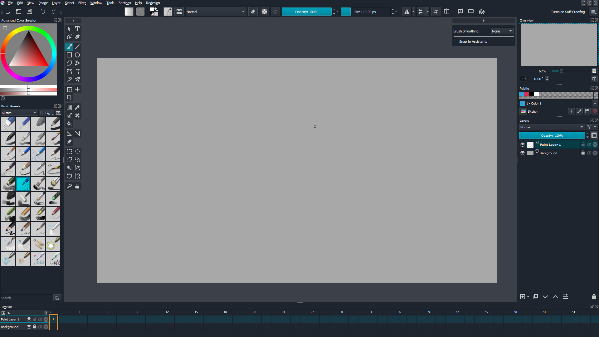 My All in One Krita Workspace Resources Krita Artists