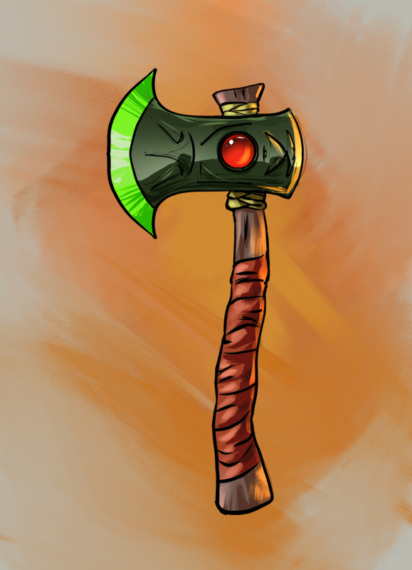 Hatchet - Finished Artworks - Krita Artists
