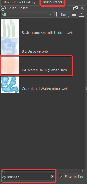 I can't erase tags in the brush presets tab - Basics & Interface ...