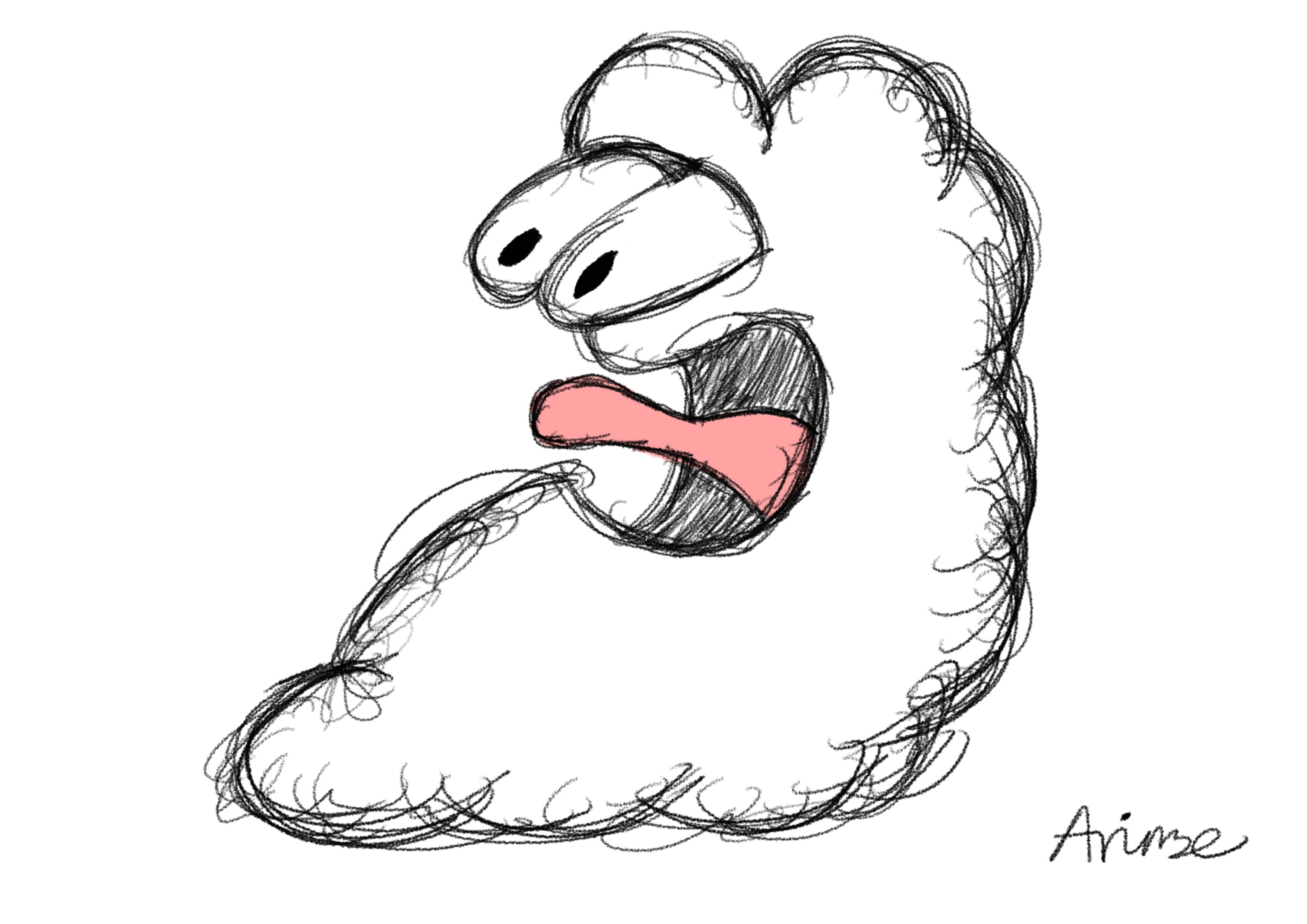 Screaming Cloud - Finished Artworks - Krita Artists