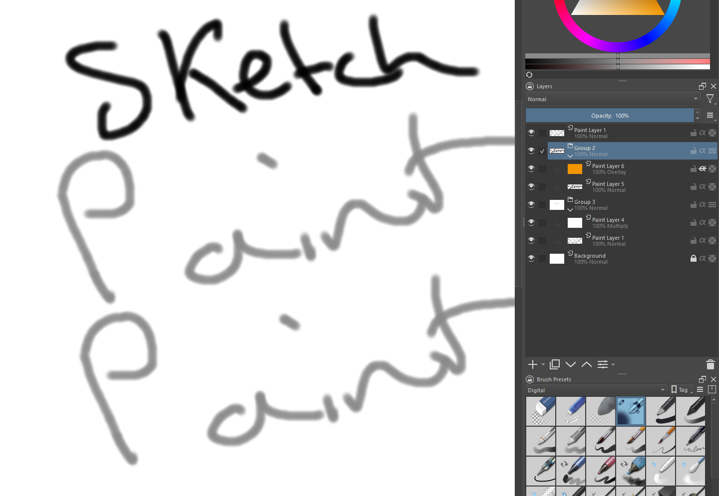 Isolate overlay layer to specific layer group - Basics & Interface ...