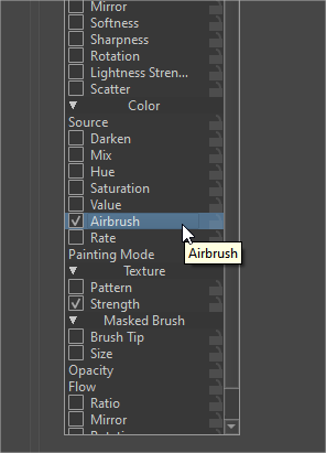 Airbrush like in Photoshop? - General Questions - Krita Artists
