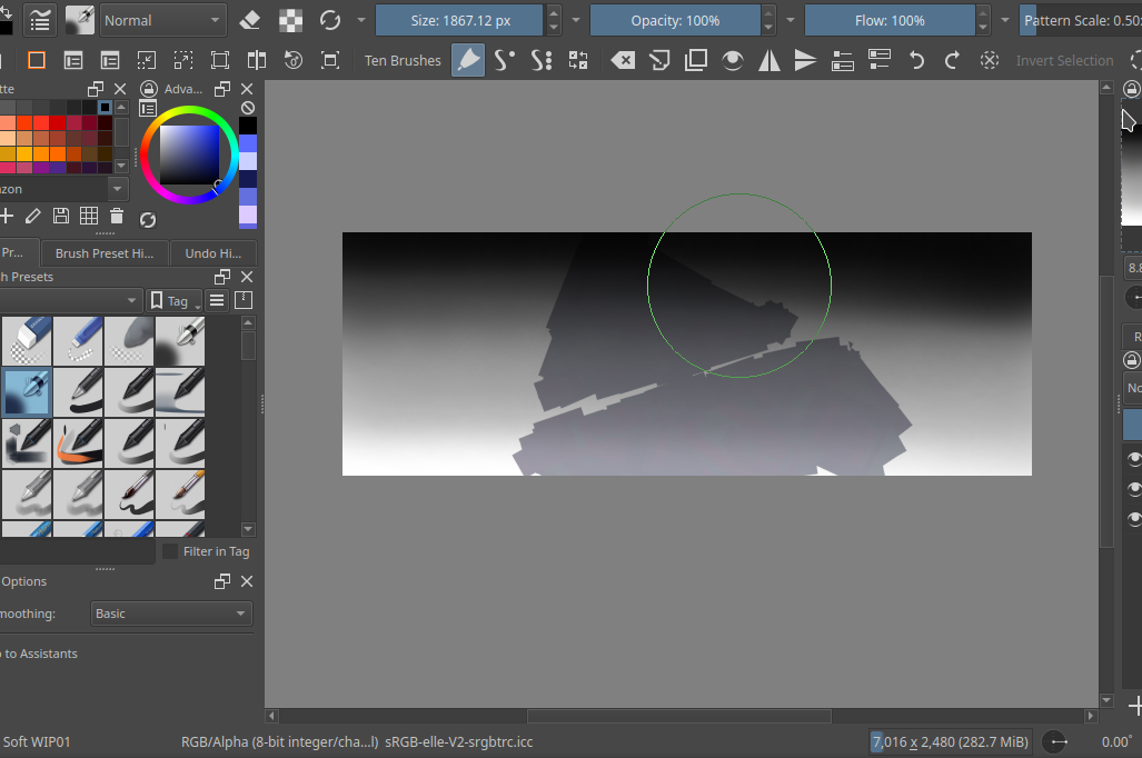 Improving Krita's PERFORMANCE with Brushes for BIGGER paintings ...