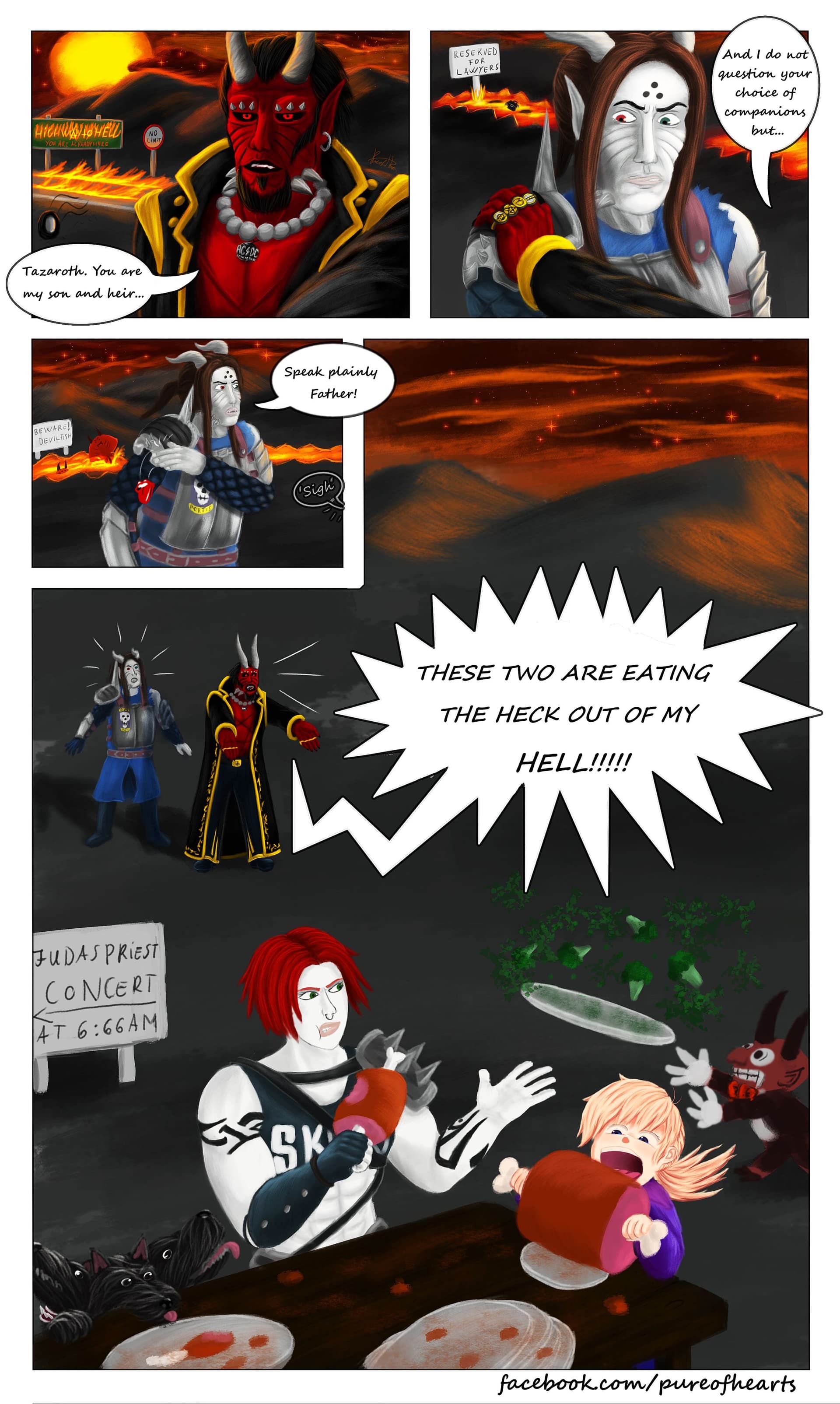 Dining in Hell - Finished Artworks - Krita Artists