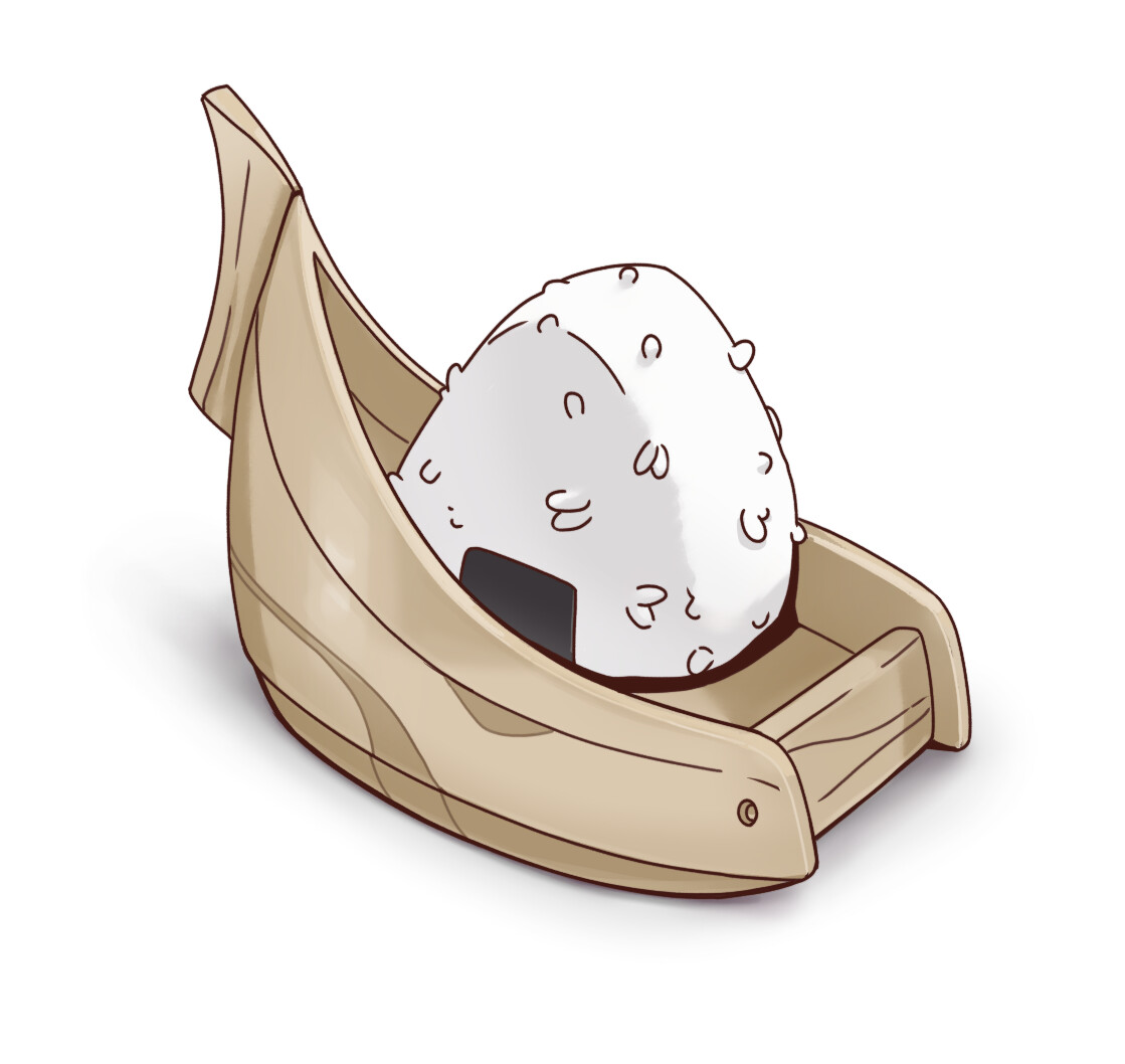 RPG Item - Rice on a Boat - Finished Artworks - Krita Artists