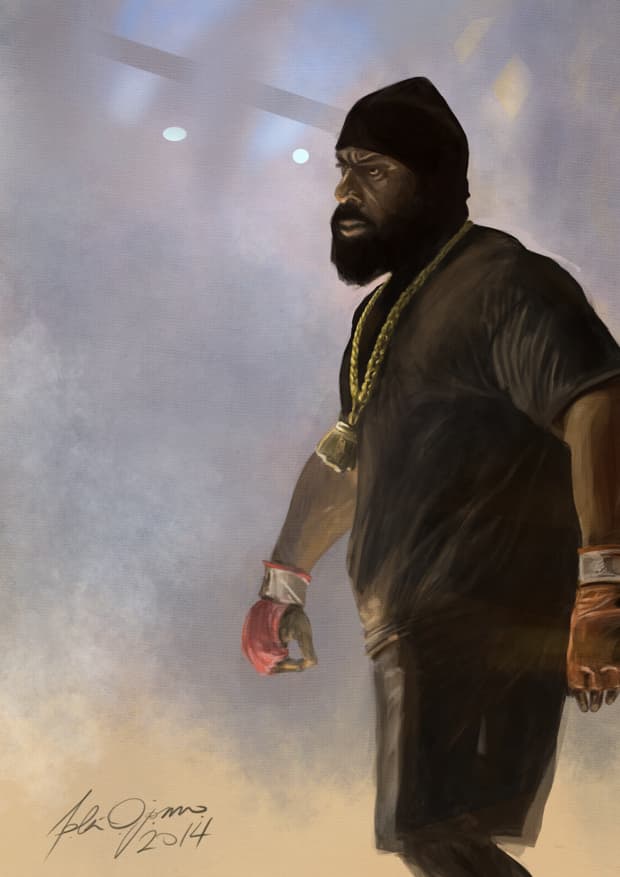 Kimbo Slice - Finished Artworks - Krita Artists