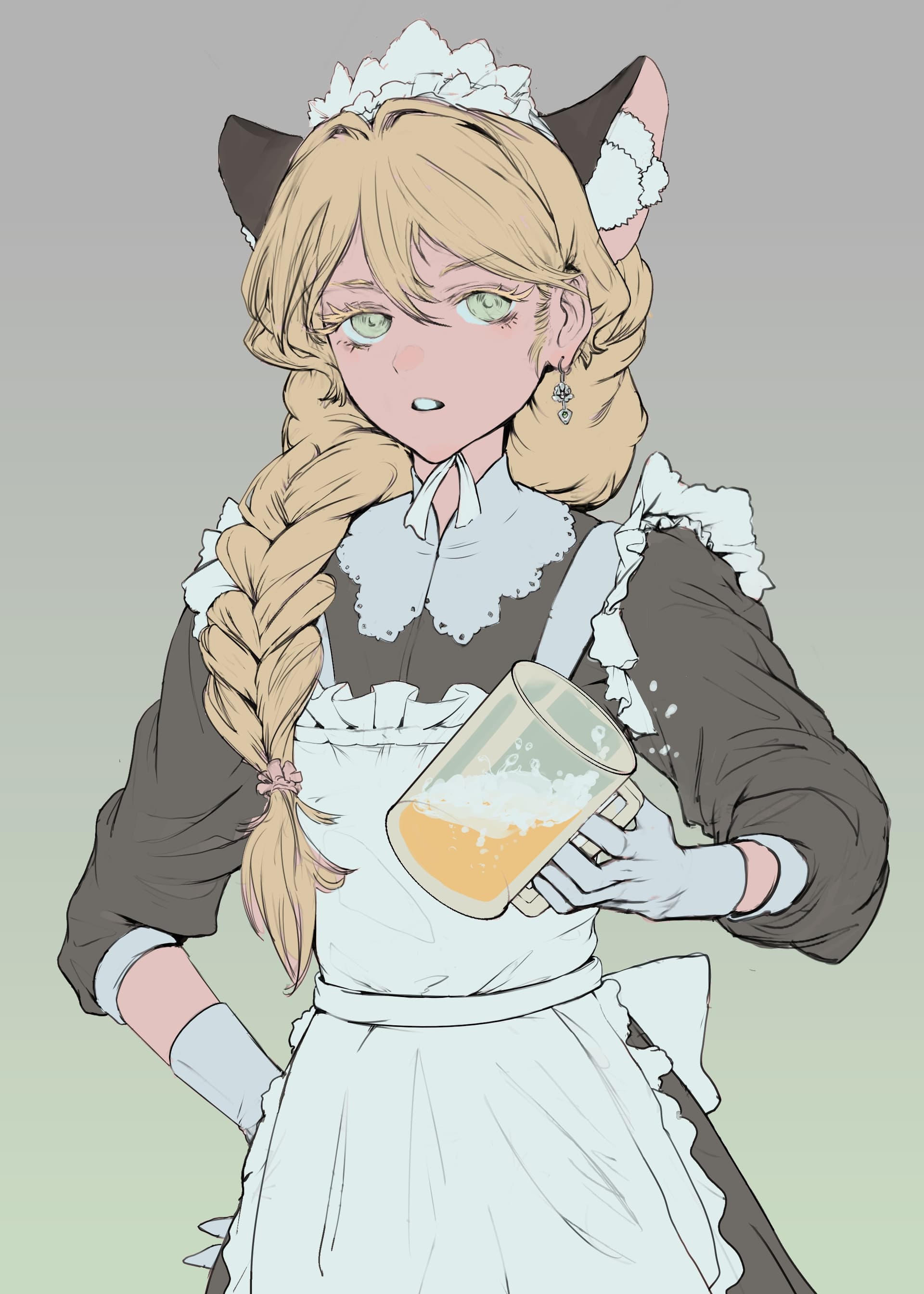 Anime Style Study - Finished Artworks - Krita Artists