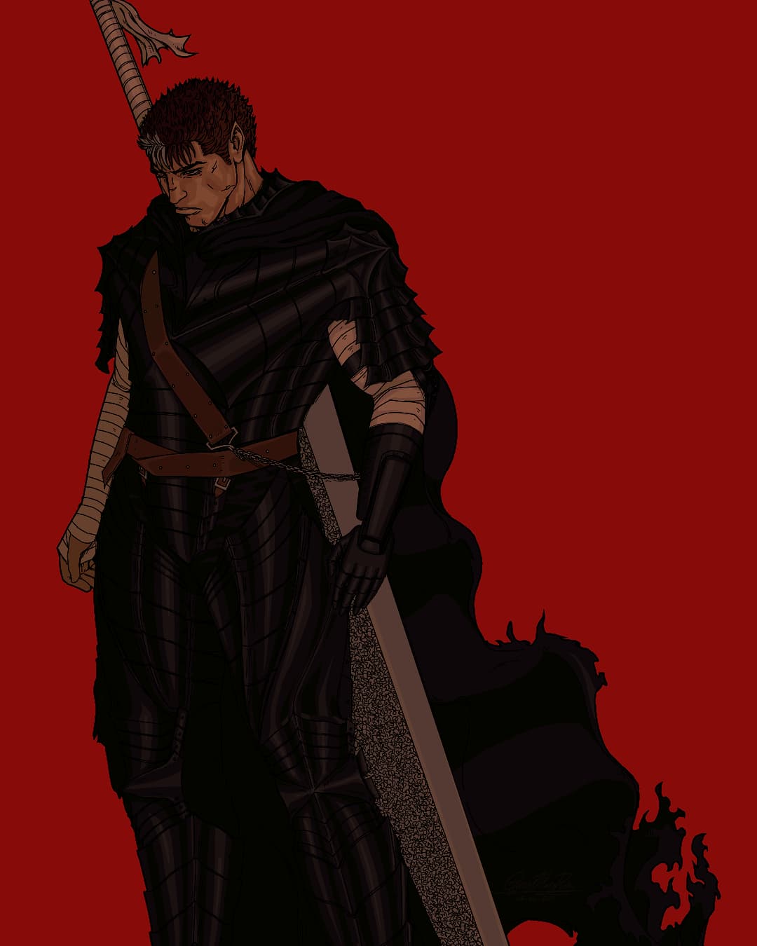 Guts (from berserk) - Finished Artworks - Krita Artists