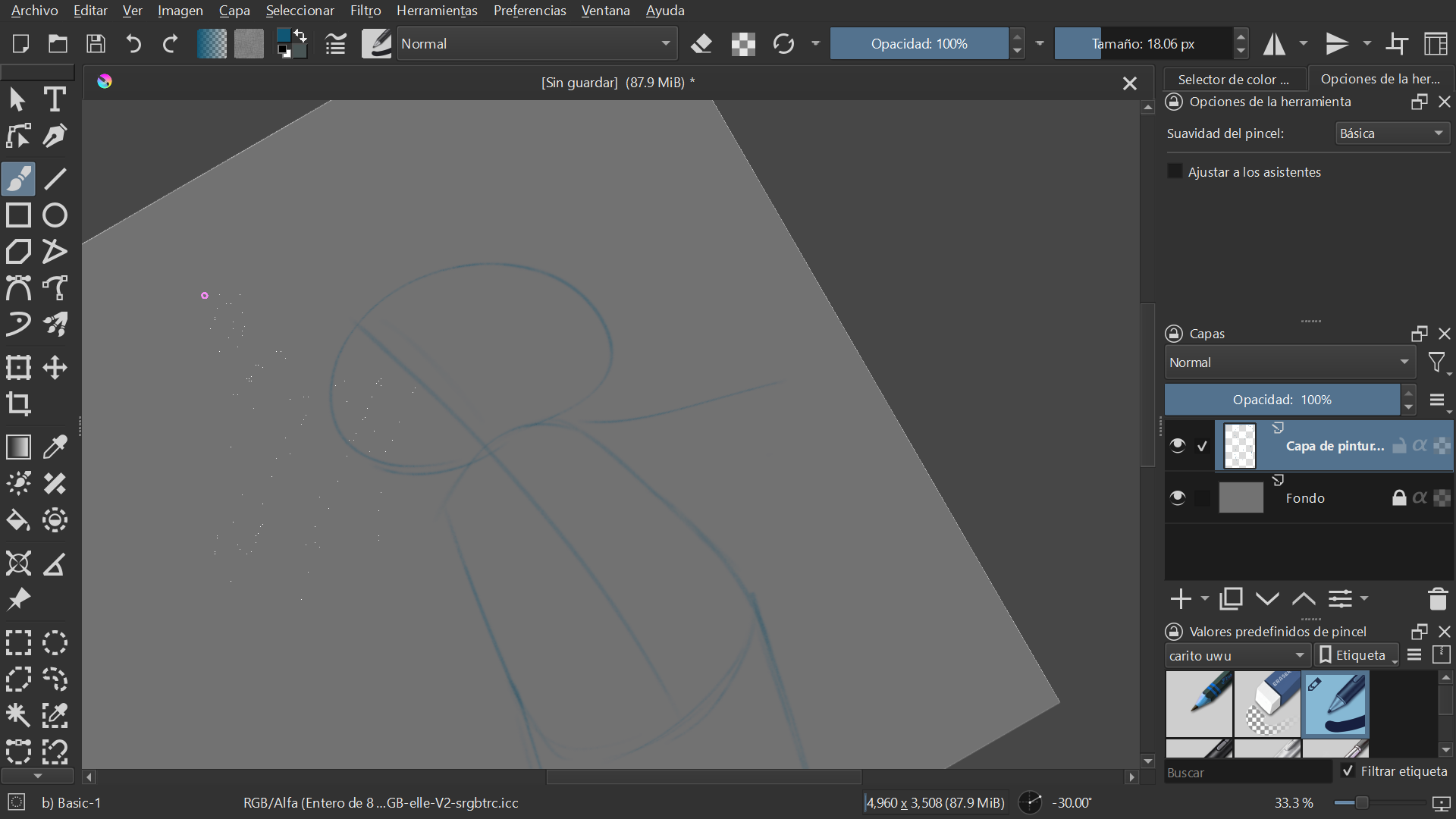 White bars and dots following my cursor everytime I flip/mirror/rotate - Input Device Support ...