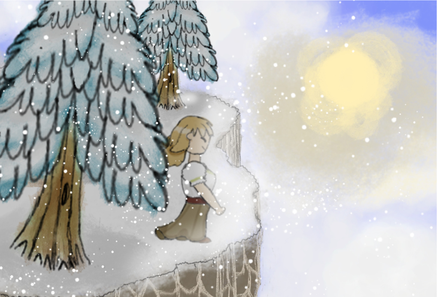 Kaire in the Snow(Quintessense: The Blighted Venom fanart) - Finished ...