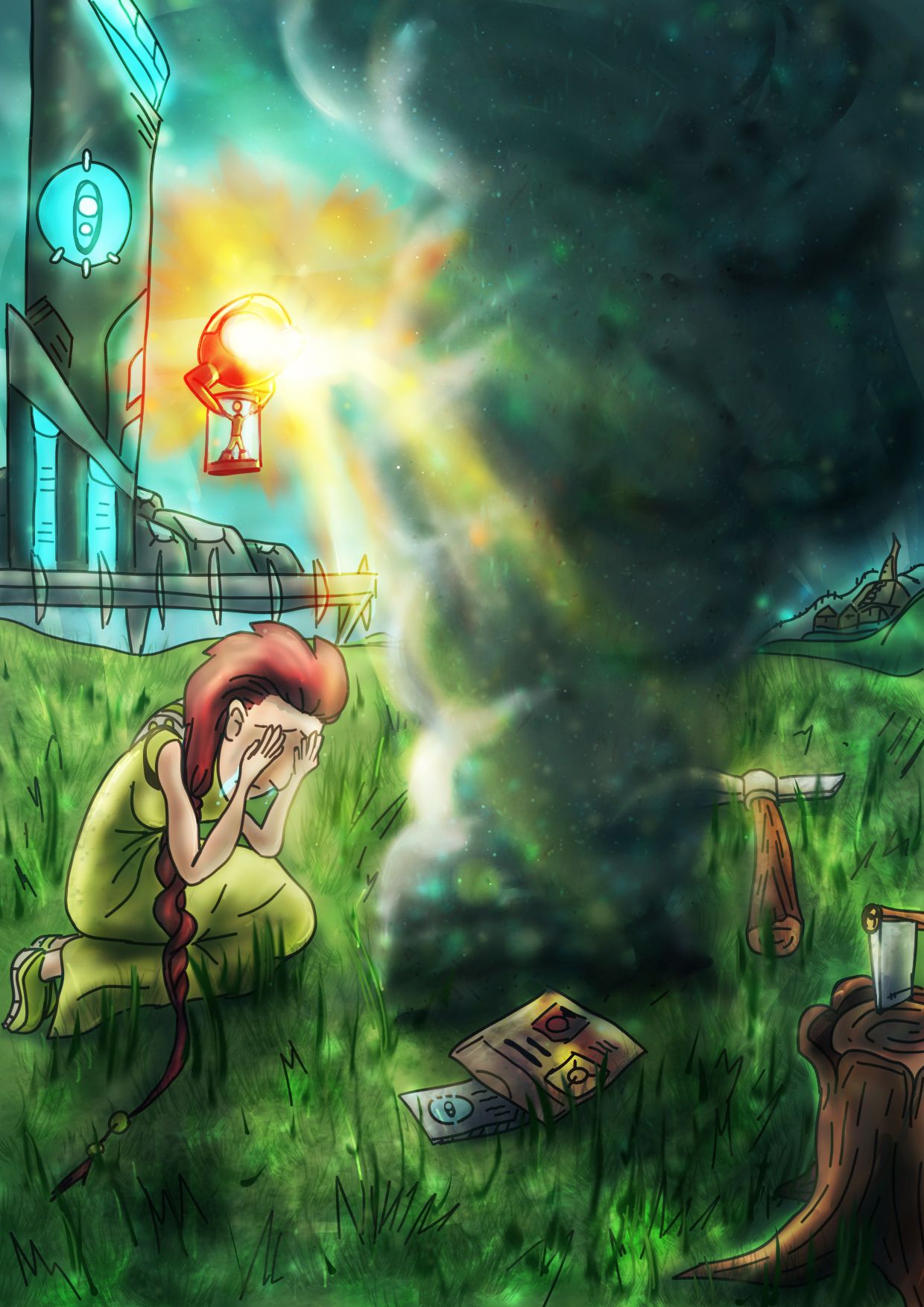 A Sad Loss - Finished Artworks - Krita Artists