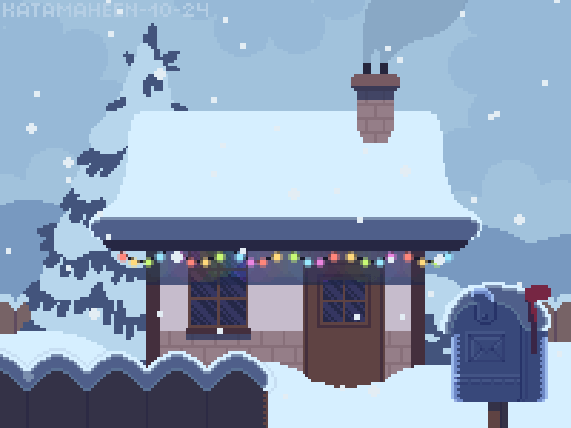 Let It Snow, Let It Snow, Let It Snow - Animations - Krita Artists