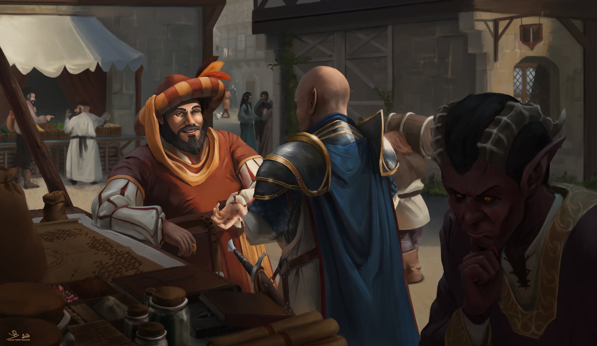 Quest giver - Finished Artworks - Krita Artists