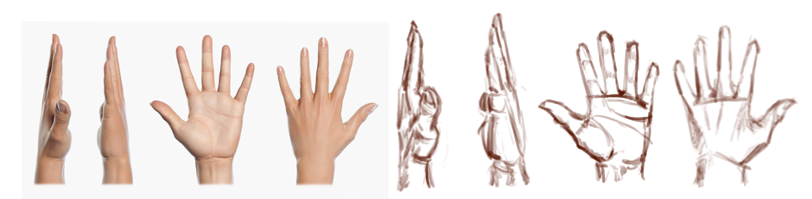 Quick hand practice - Work In Progress - Krita Artists