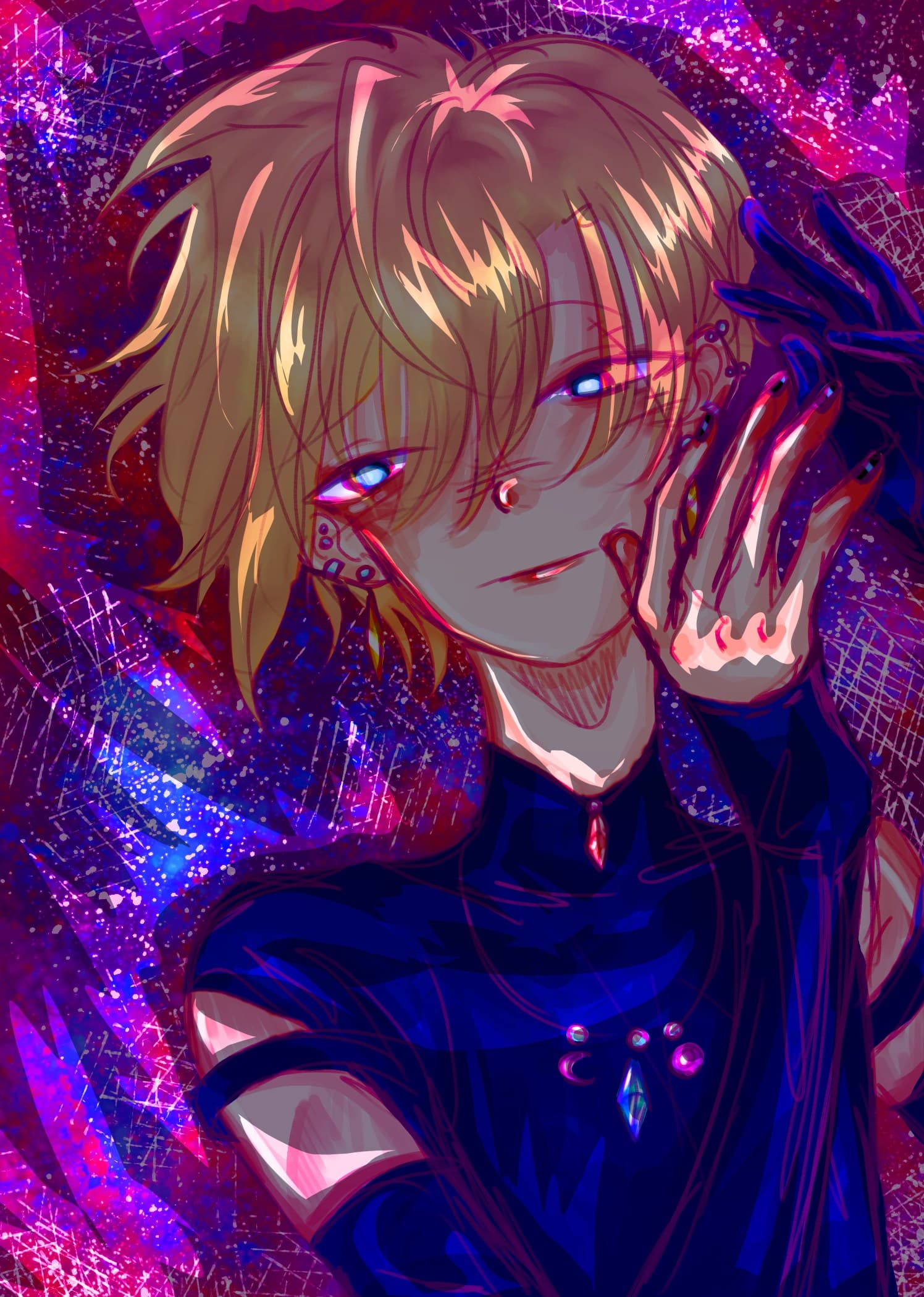 The dark boy(?) - Finished Artworks - Krita Artists