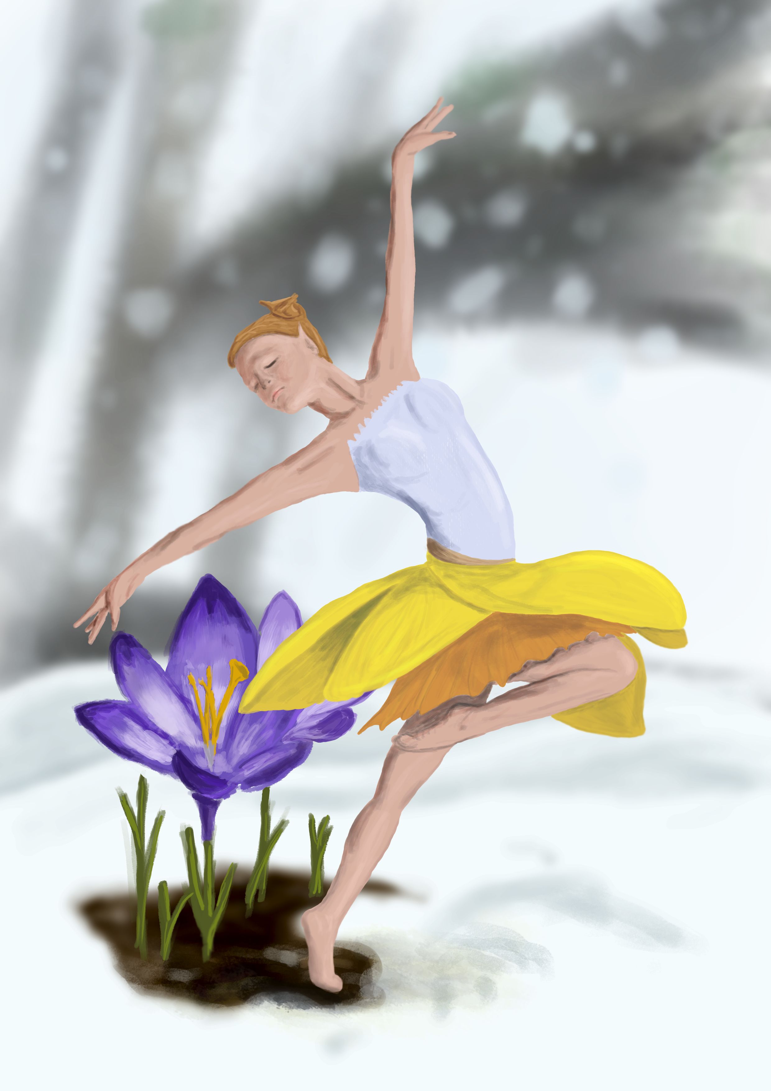 Spring Fairy - Finished Artworks - Krita Artists