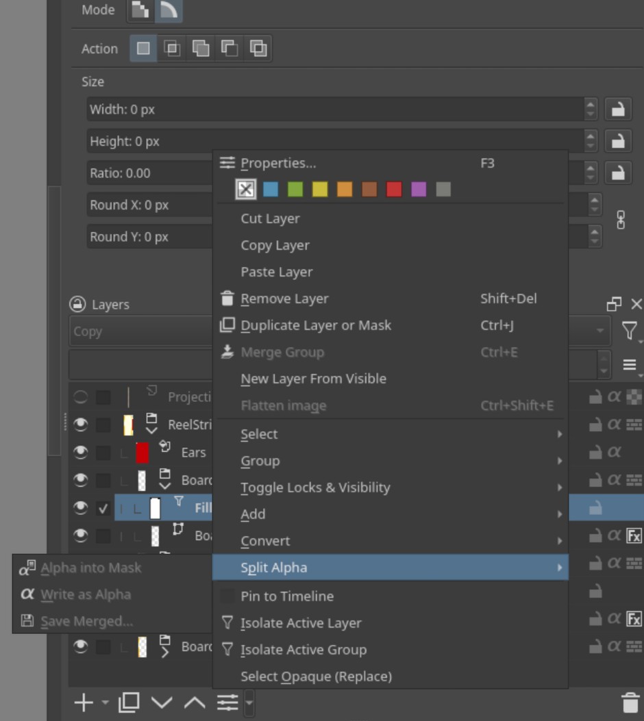 💡 Feature Request: Allow Detaching or Removing Alpha Masks from Filter ...