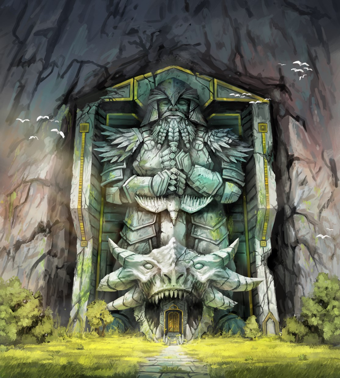 Dwarf gate - Finished Artworks - Krita Artists