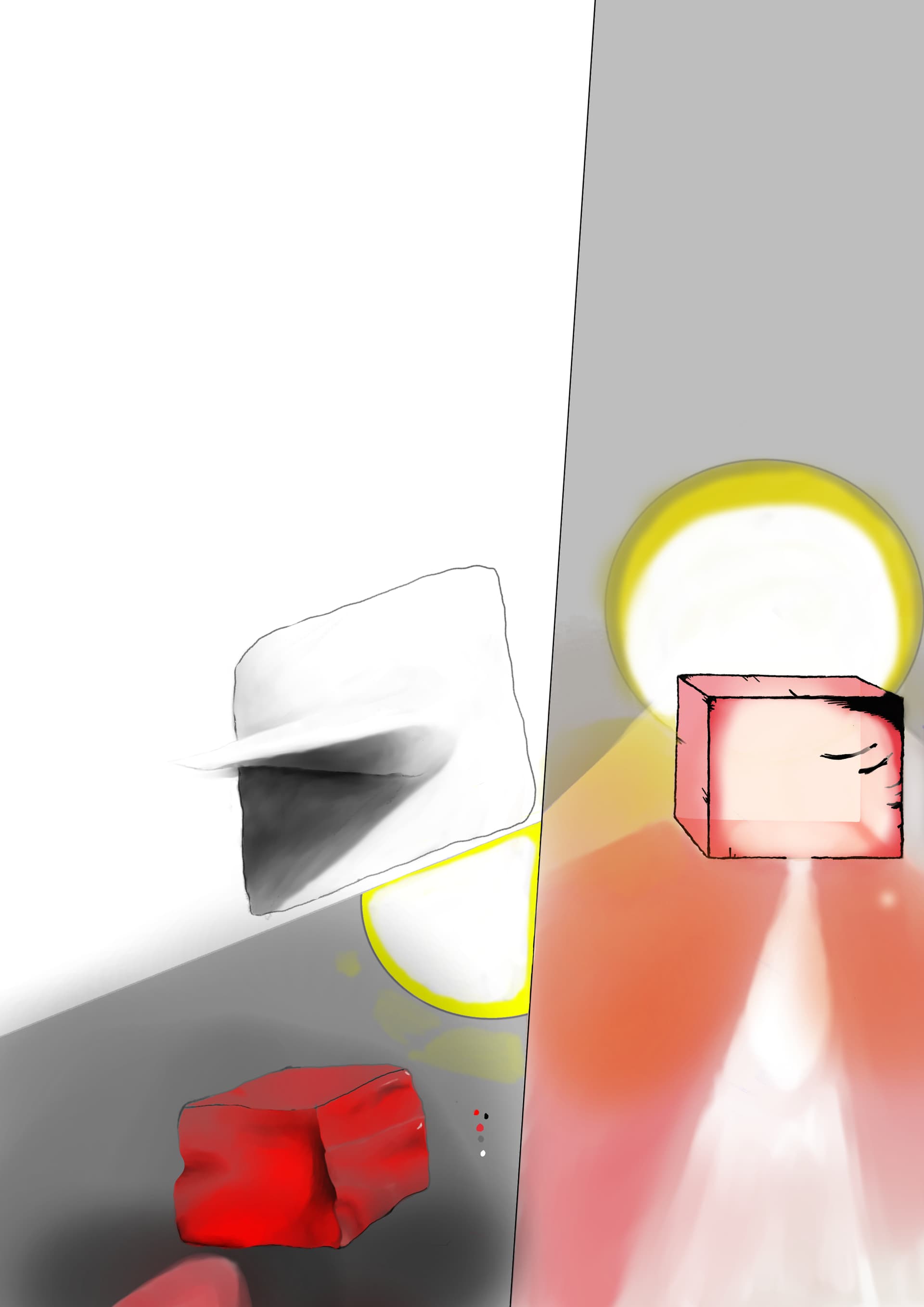 Light shading practice - sketchbook - Krita Artists