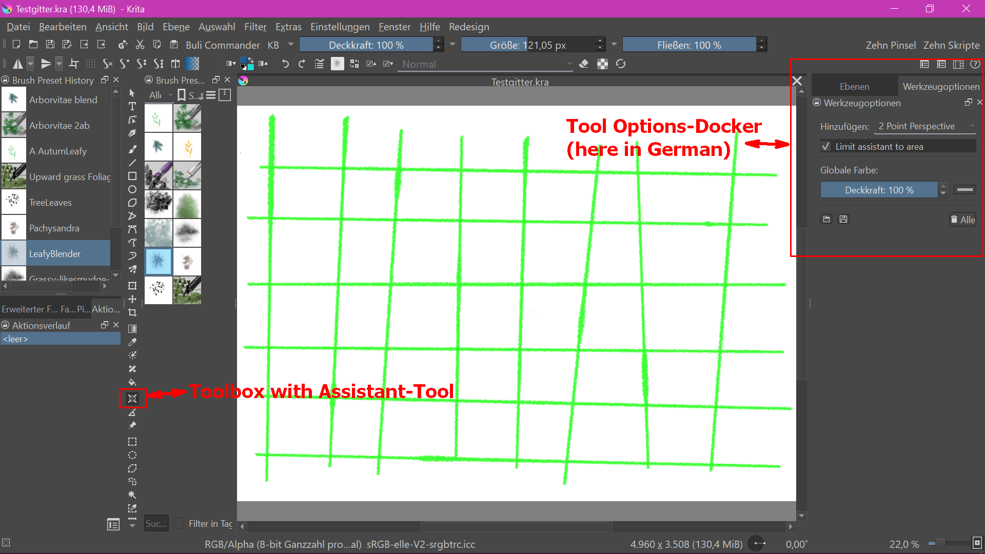 How can i eneble assistance tool on 5.0? - General Questions - Krita ...