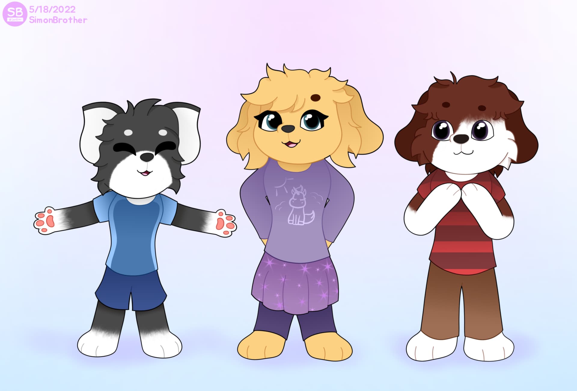 Baby Friends - Finished Artworks - Krita Artists