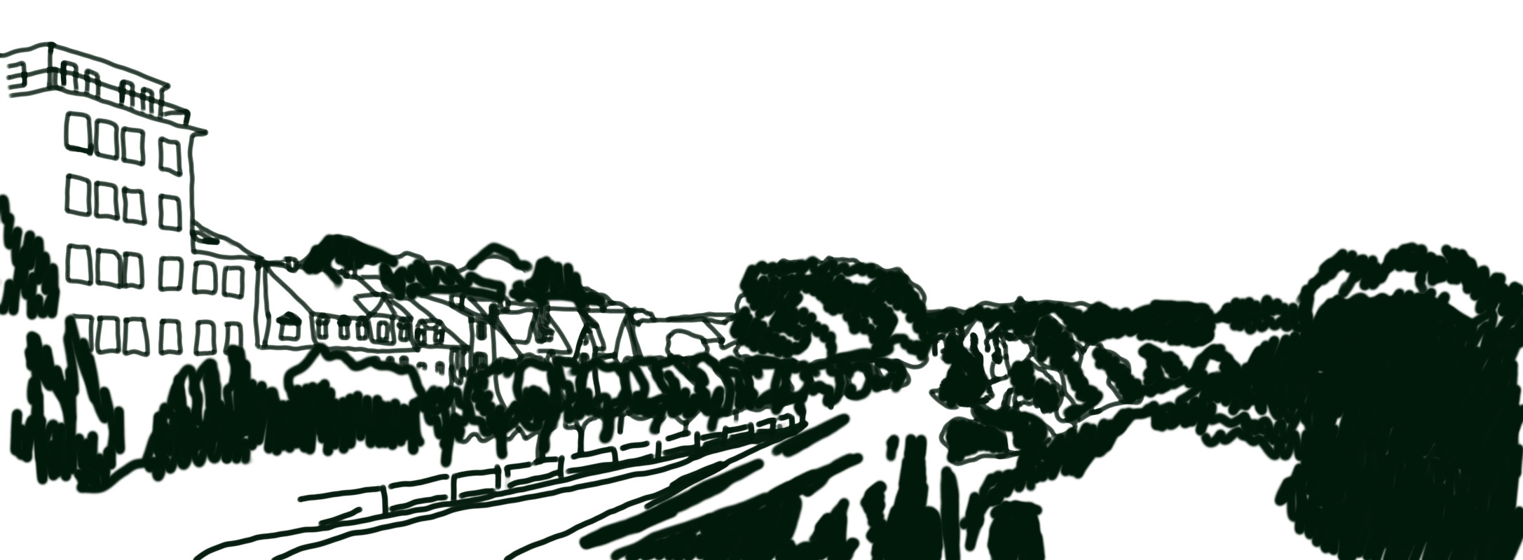 Boring Landscape-/city - Finished Artworks - Krita Artists