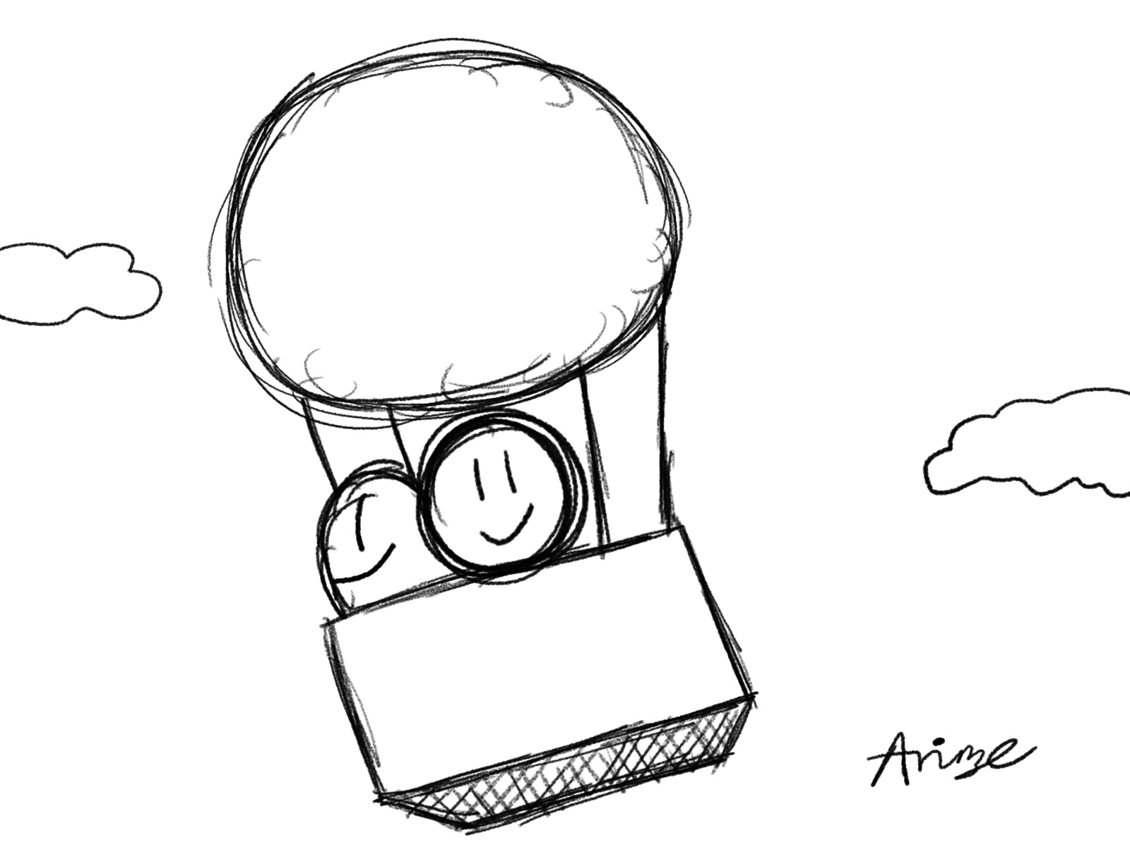 A Balloon Ride - sketchbook - Krita Artists