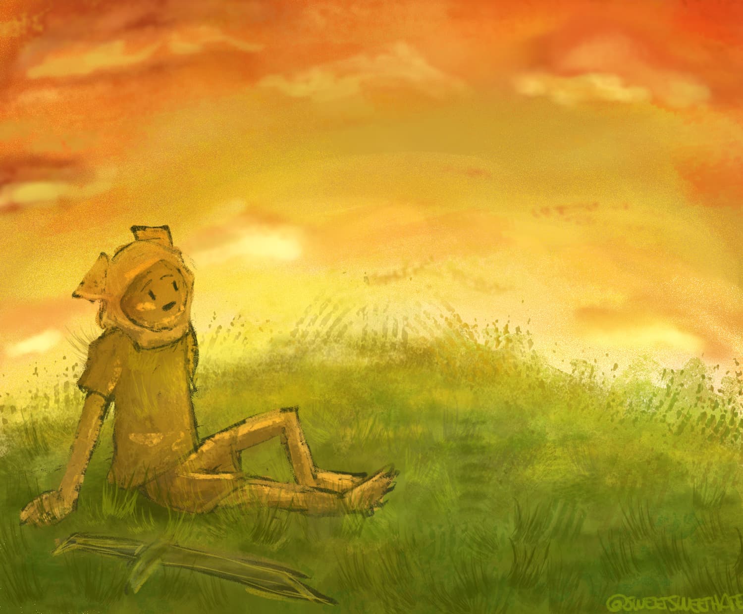 Fern from adventure time - Finished Artworks - Krita Artists