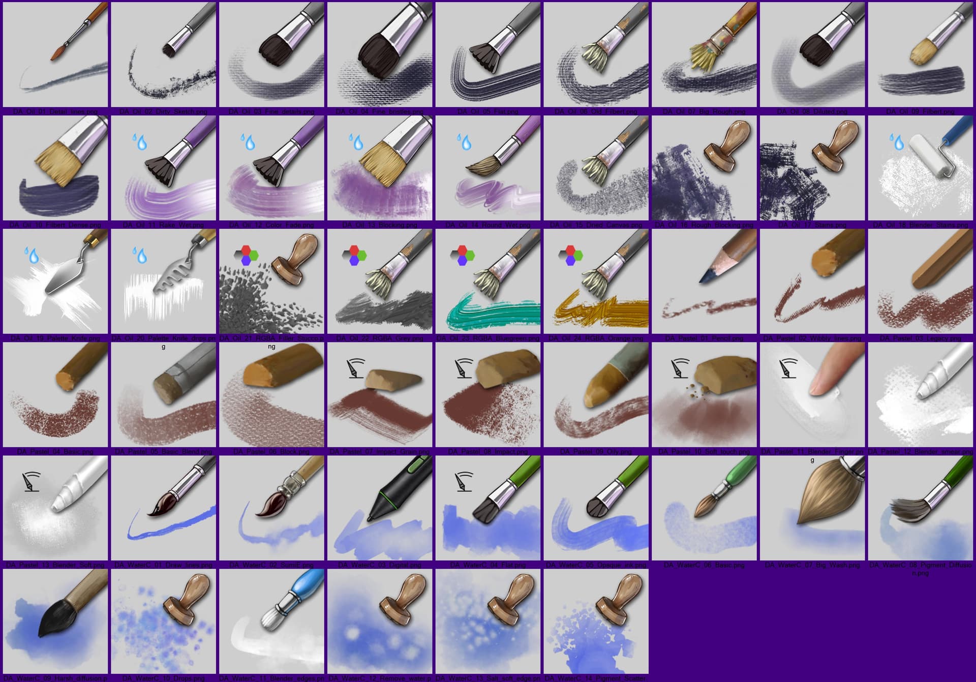 Digital Atelier brushes not showing - Bundles and resources help ...