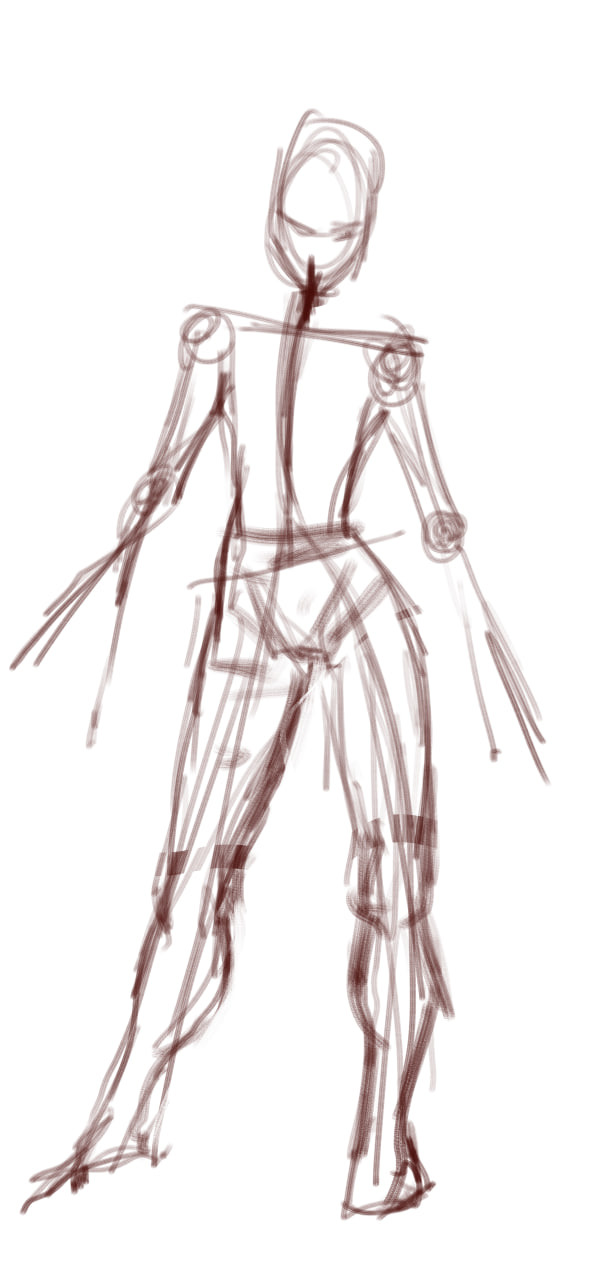 Step by step full standing character + question about copy paste color ...