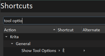 How to set the tool options panel in the top toolbar ? - General ...